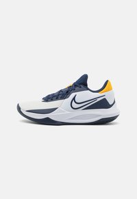 Nike Performance PRECISION 6 - Koripallokengät - black/volt/sail/musta ...