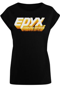 F4NT4STIC RETRO GAMING EPYX LOGO 3D - T-shirt print - black/zwart ...