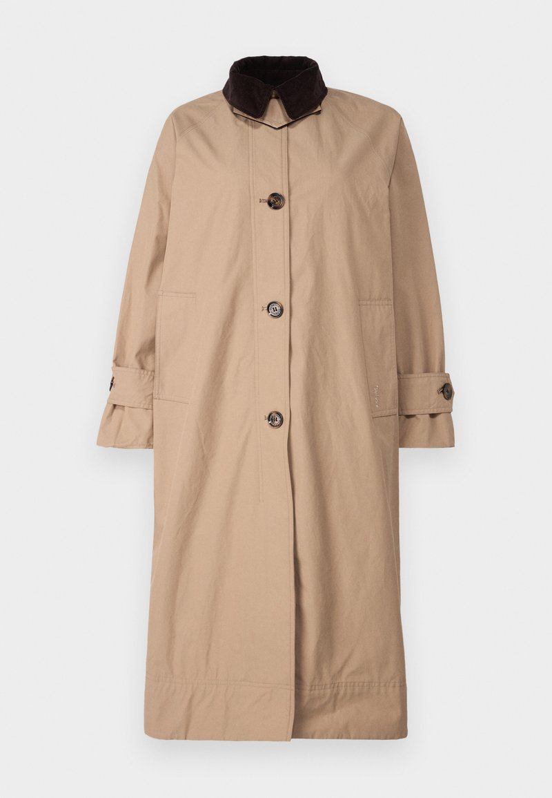 Barbour NOELLE SHOWERPROOF COAT 3 IN 1 - Trenchcoat - honey/cabernet ...