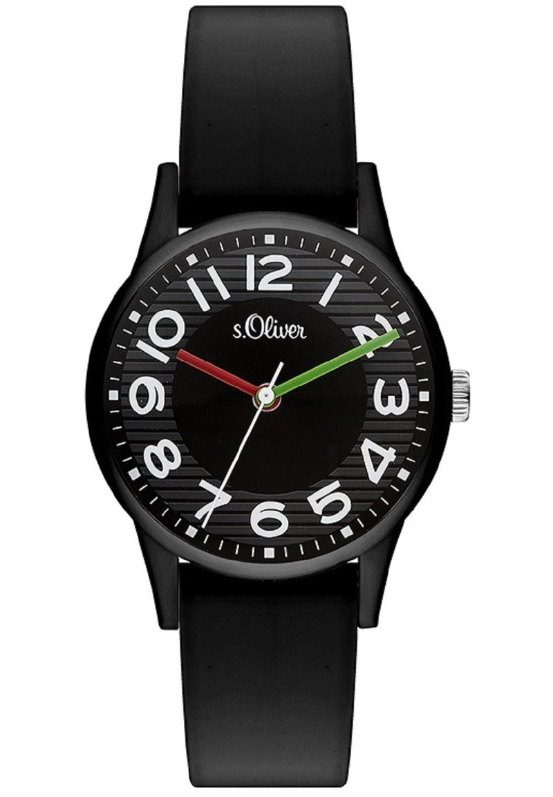 s.Oliver Watch - schwarz/black - Zalando