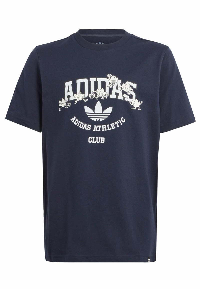 adidas Originals GRAPHIC - Print T-shirt - legend ink/blue - Zalando.ie