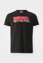 Diesel T-DIEGOR-K70 - Print T-shirt - black - Zalando.co.uk