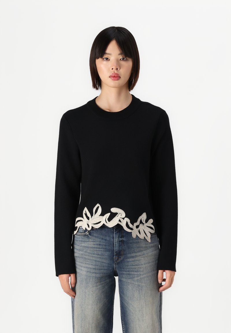 Object OBJEDISON - Jumper - black - Zalando.ie