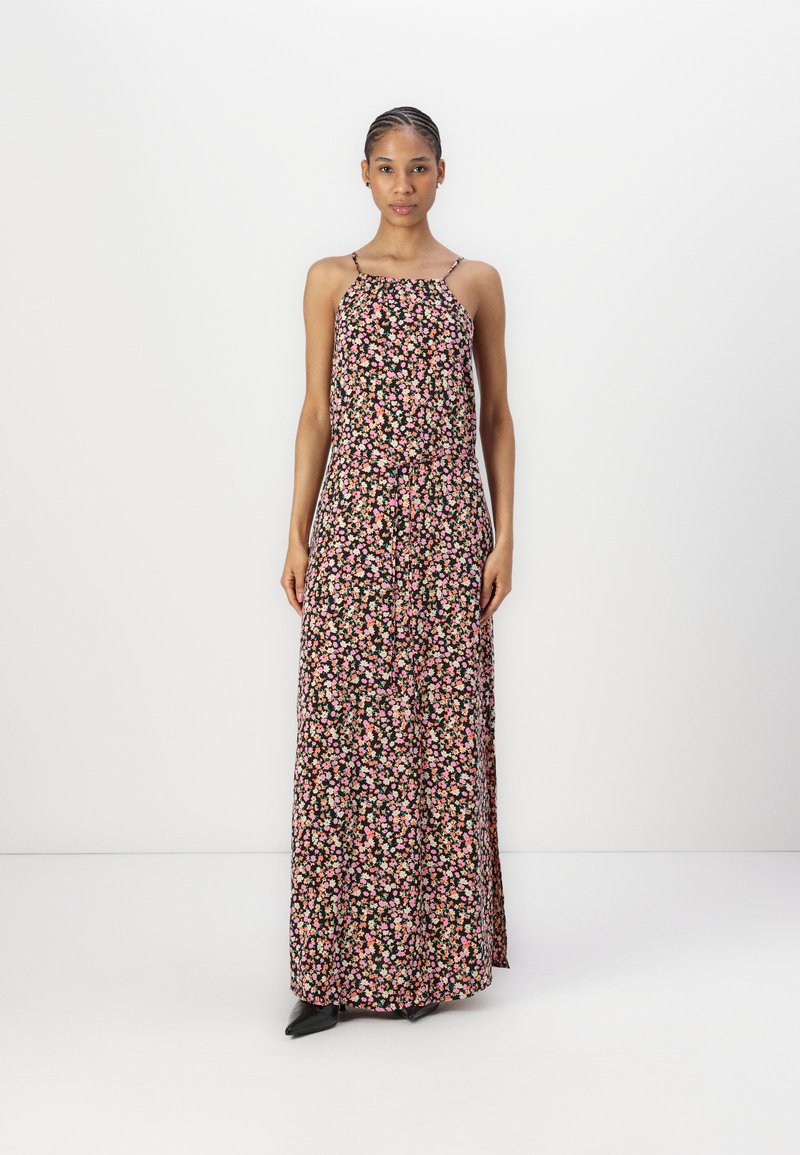 TOM TAILOR DENIM AMERICAN NECKLINE MAXI DRESS - Maxi dress - multi ...