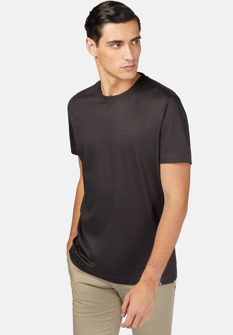 Boggi Milano PIMA - T-Shirt basic - charcoal/anthrazit - Zalando.at