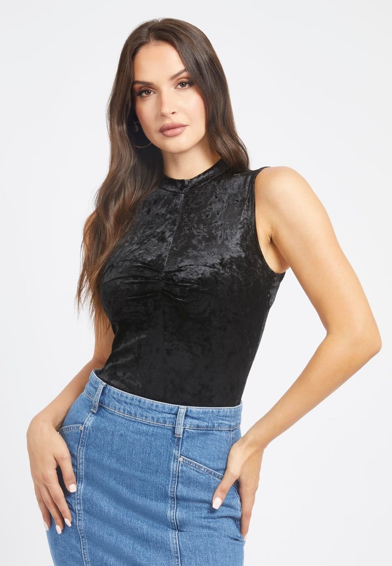 Guess Bodyczarny Zalandopl
