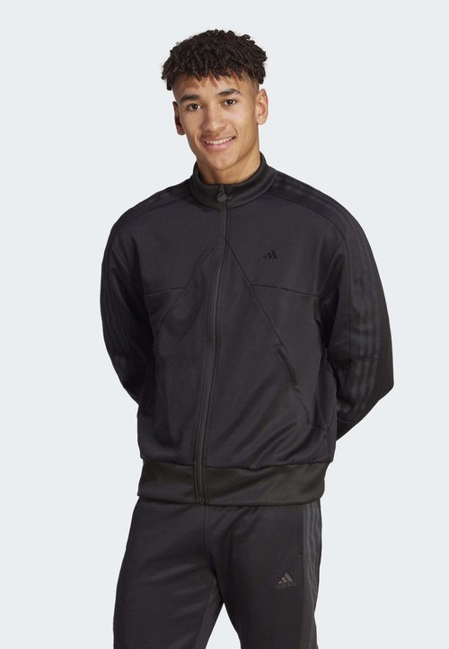 adidas Sportswear BASIC TRACKSUIT - Verryttelypuku - black/musta ...