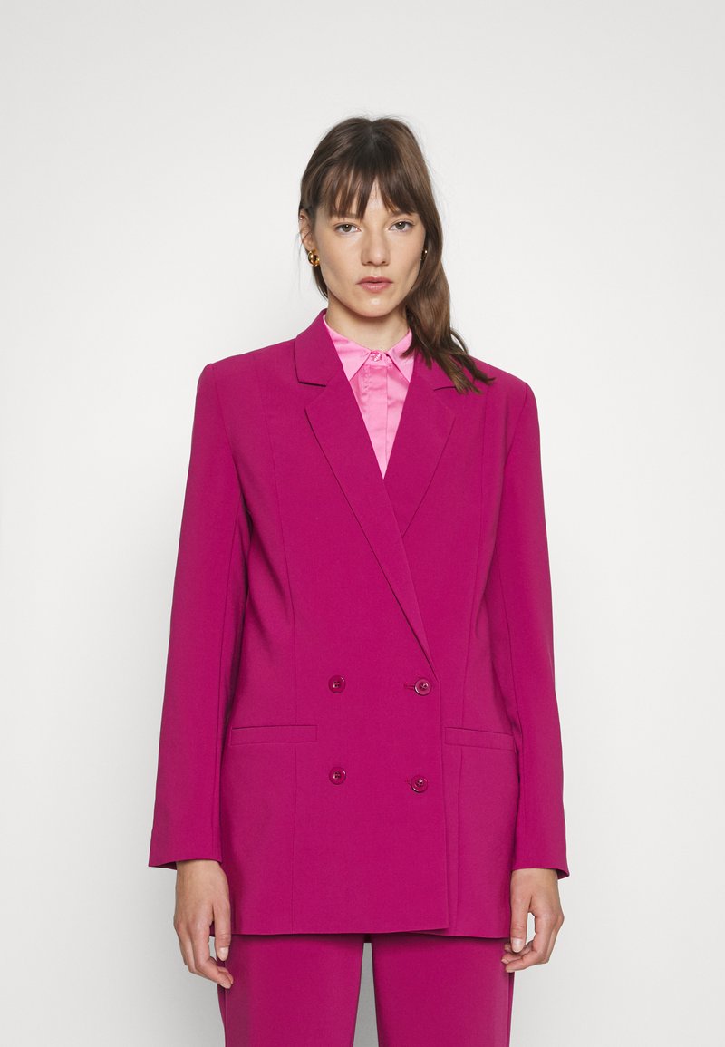 Gestuz JOELLEGZ - Blazer - raspberry radiance/pink - Zalando.ie