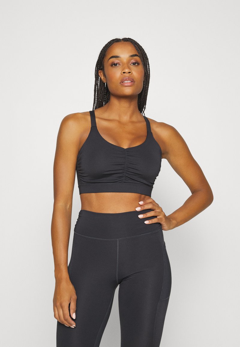 ONLY Play ONPEVAN BRA - Sport-BH mit leichter Stützkraft - nine iron ...