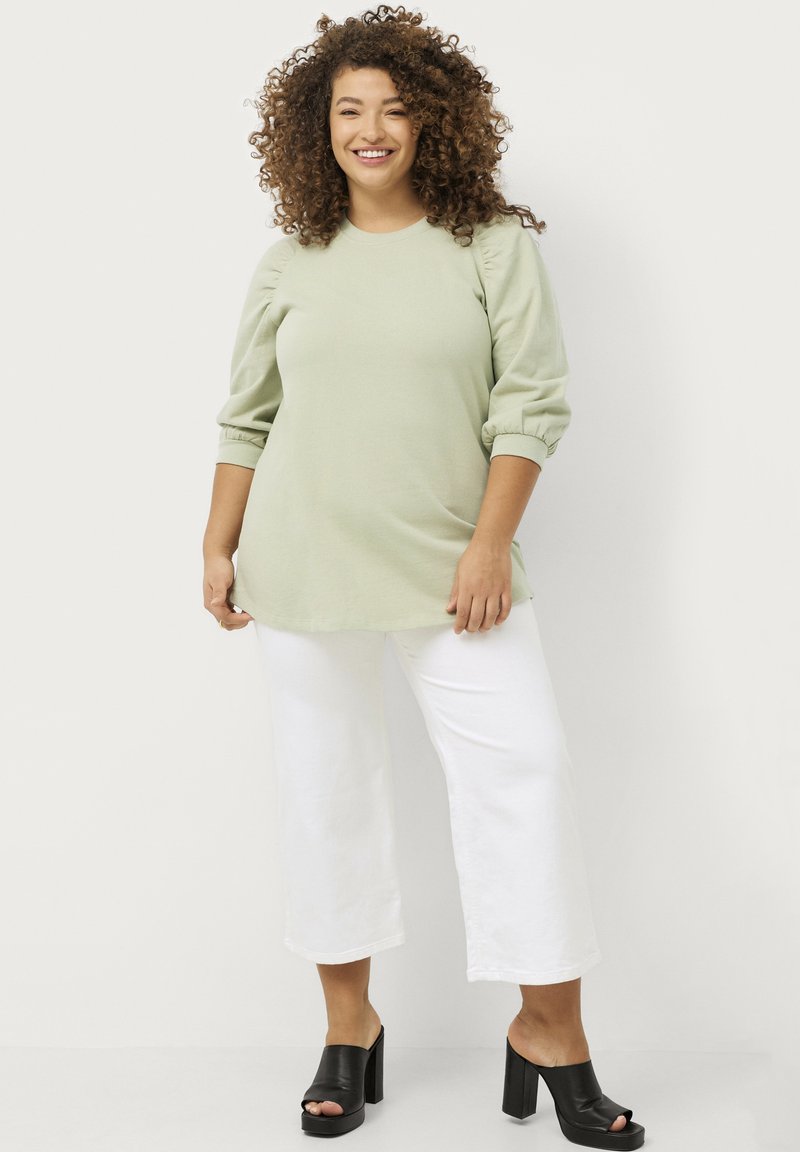 Ellos Plus collection MIA - Sweatshirt - hellgrün - Zalando.de