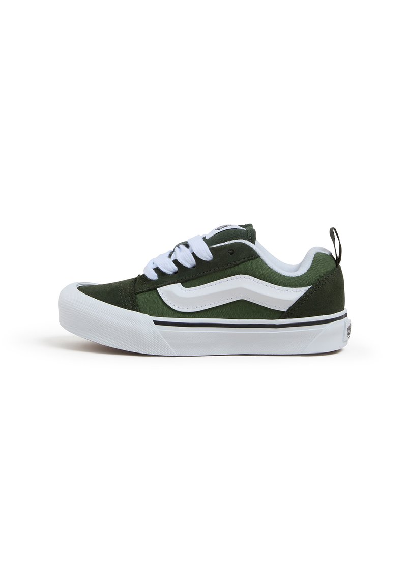 Vans KNU SKOOL - Sneakers laag - dark olive/olijfgroen gemêleerd ...