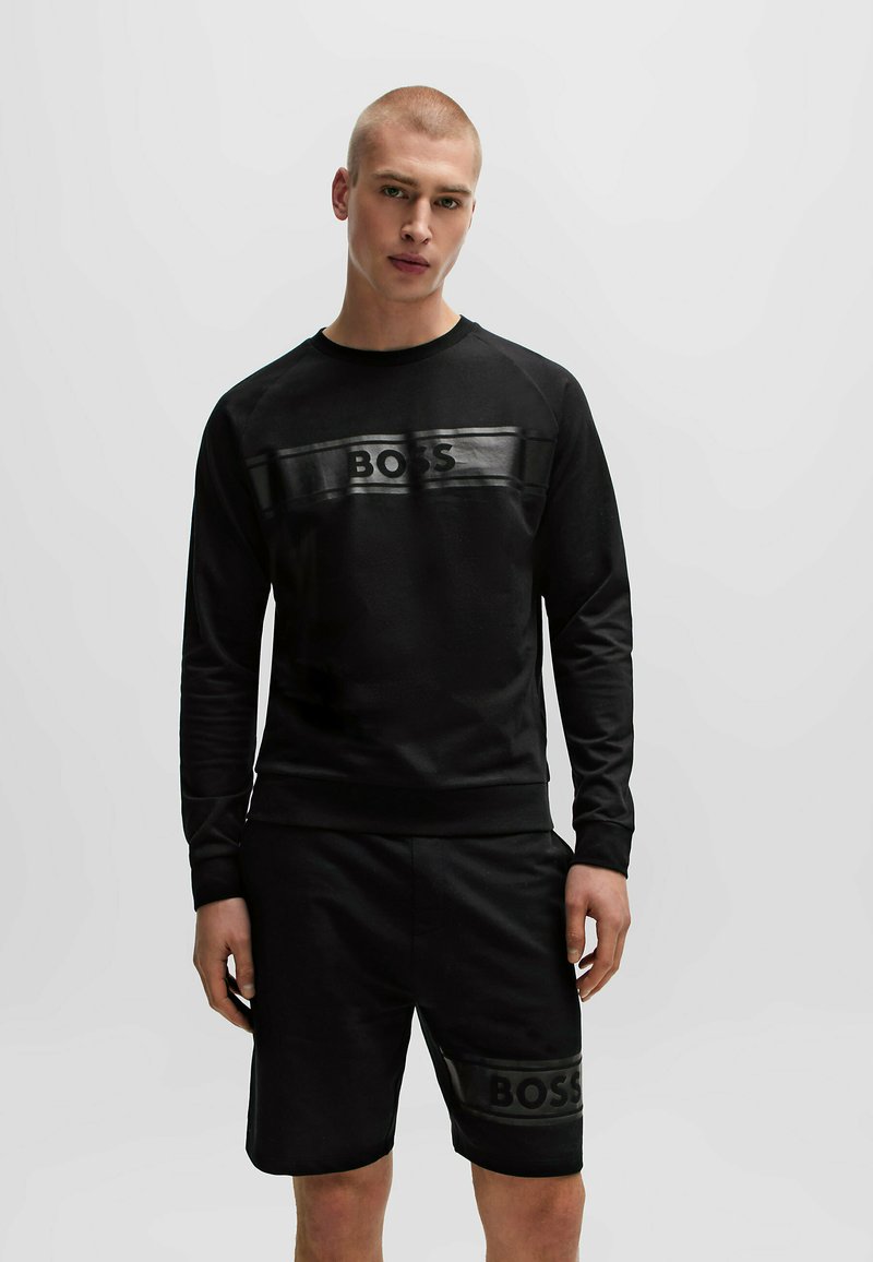 BOSS AUTHENTIC - Sweater - black one/zwart - Zalando.nl