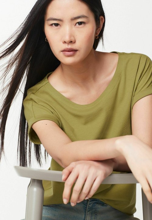 Next CAP SLEEVE - T-shirts basic - green/grøn - Zalando.dk