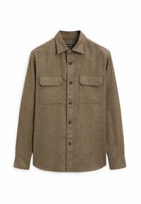 Massimo Dutti DOUBLE OVERSHIRT - Shirt - brown - Zalando