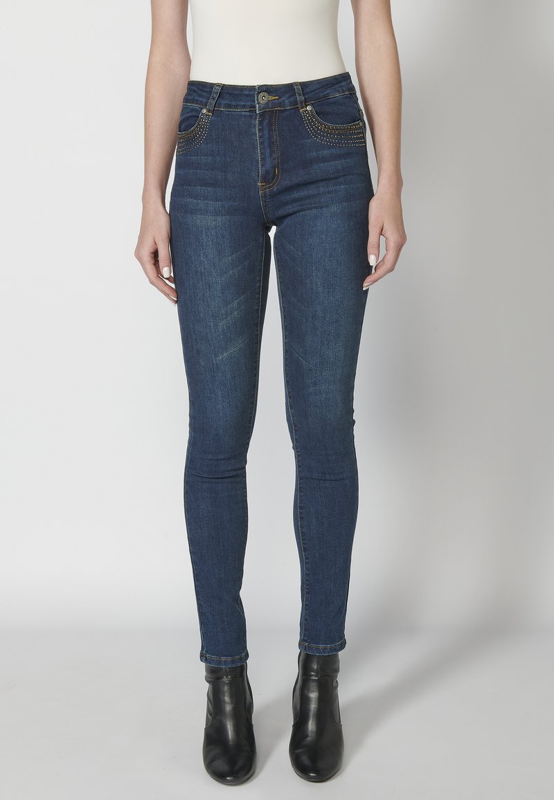 Koroshi Jeans Slim Fit - azul osc dark blue/dunkelblau - Zalando.de