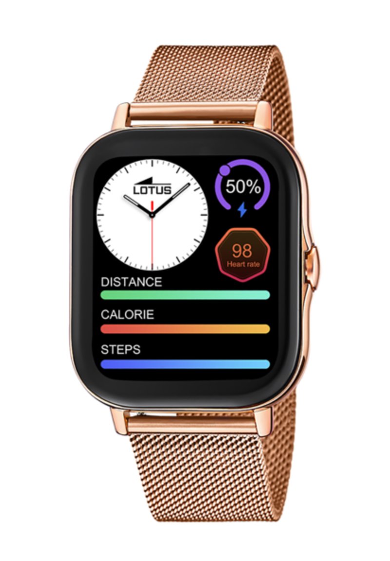 Lotus Smartwatch - rose gold coloured/roségoldfarben - Zalando