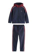 Next Trainingsanzug - navy blue berry red tracksuit set/blau - Zalando.ch