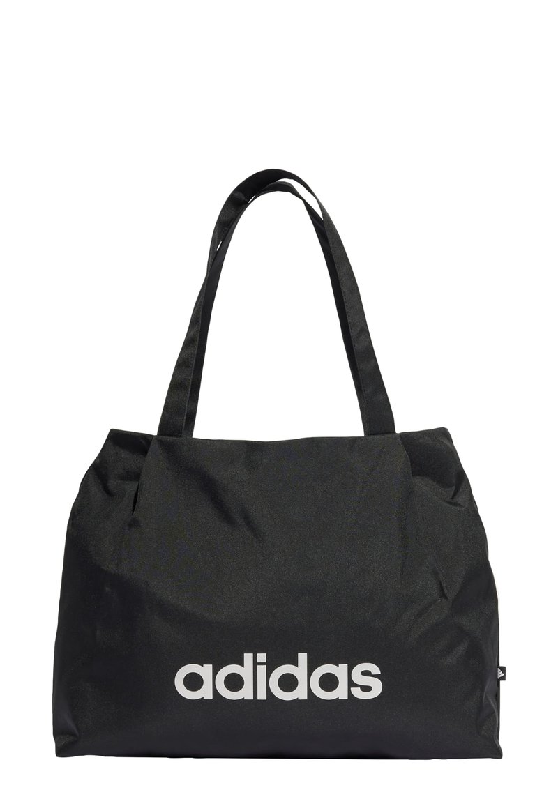 adidas Performance W L ESS SHP - Sports bag - black white black/black ...