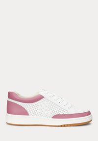 Lauren Ralph Lauren HAILEY VI PERFORATED LEATHER SNEAKER - Baskets ...