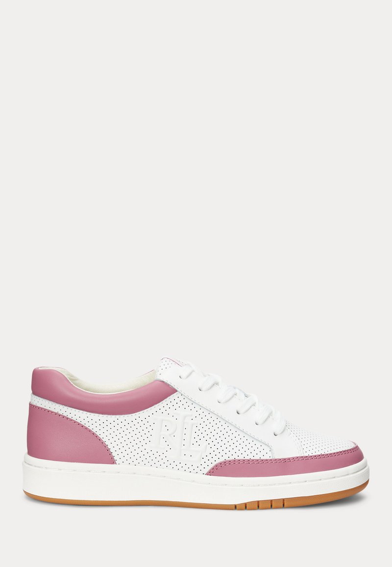 Lauren Ralph Lauren HAILEY VI PERFORATED LEATHER SNEAKER - Sneakers low ...