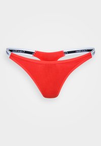 Calvin Klein Underwear DIPPED STRING THONG ICON LOGO - String - molten ...