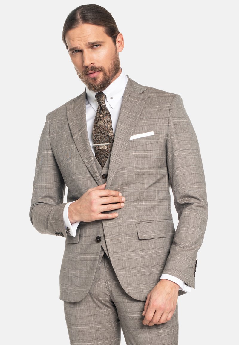 Recman DOWIN BR SF - Marynarka garniturowa/brązowy - Zalando.pl