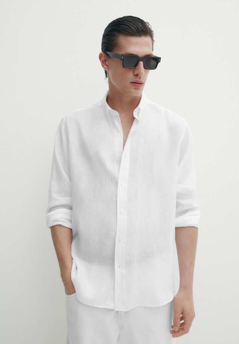 Massimo Dutti Camicia - white/bianco - Zalando.it