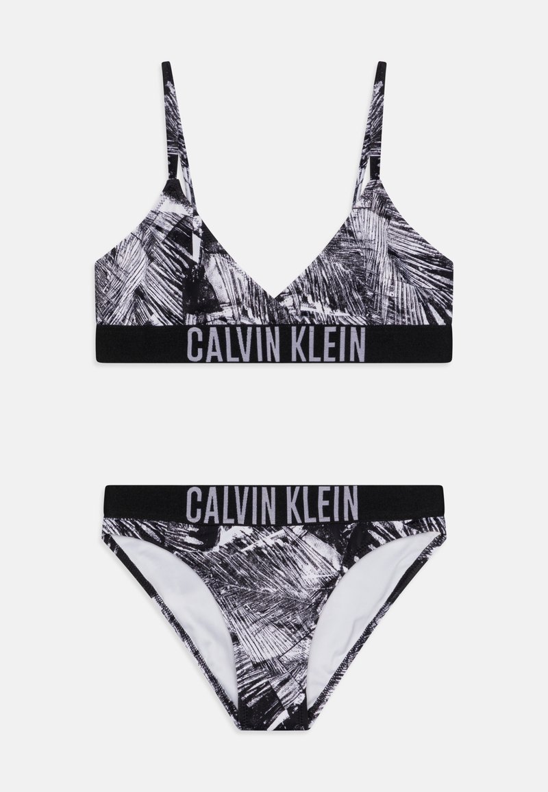 Calvin Klein Swimwear Crossover Triangle Bikini Blackzwart Zalandobe