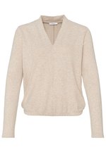 Opus SANINA - Strickpullover - sweet almond/beige - Zalando.at