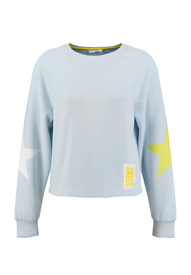 Key Largo HOLLYWOOD ROUND - Sweatshirt - light blue - Zalando