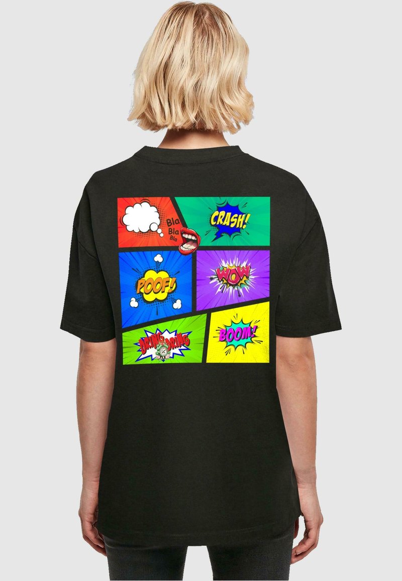 Merchcode BOOK COMIC - T-shirt med print - black/svart - Zalando.se