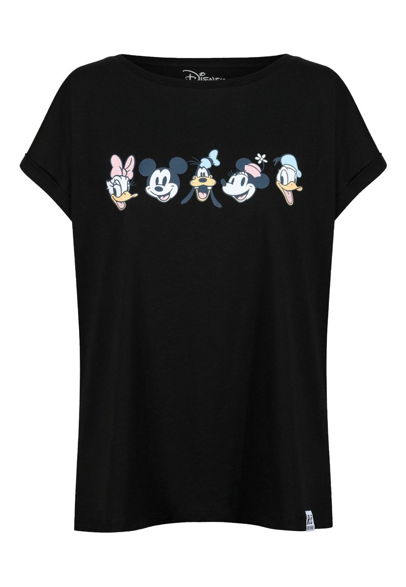 Re:Covered DISNEY LINE FRIENDS - T-Shirt print - black/schwarz - Zalando.de