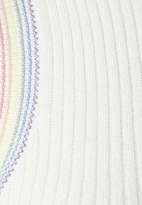 Abercrombie & Fitch PRIDE TANK - Top - cream/rainbow tipping/sivobiela ...