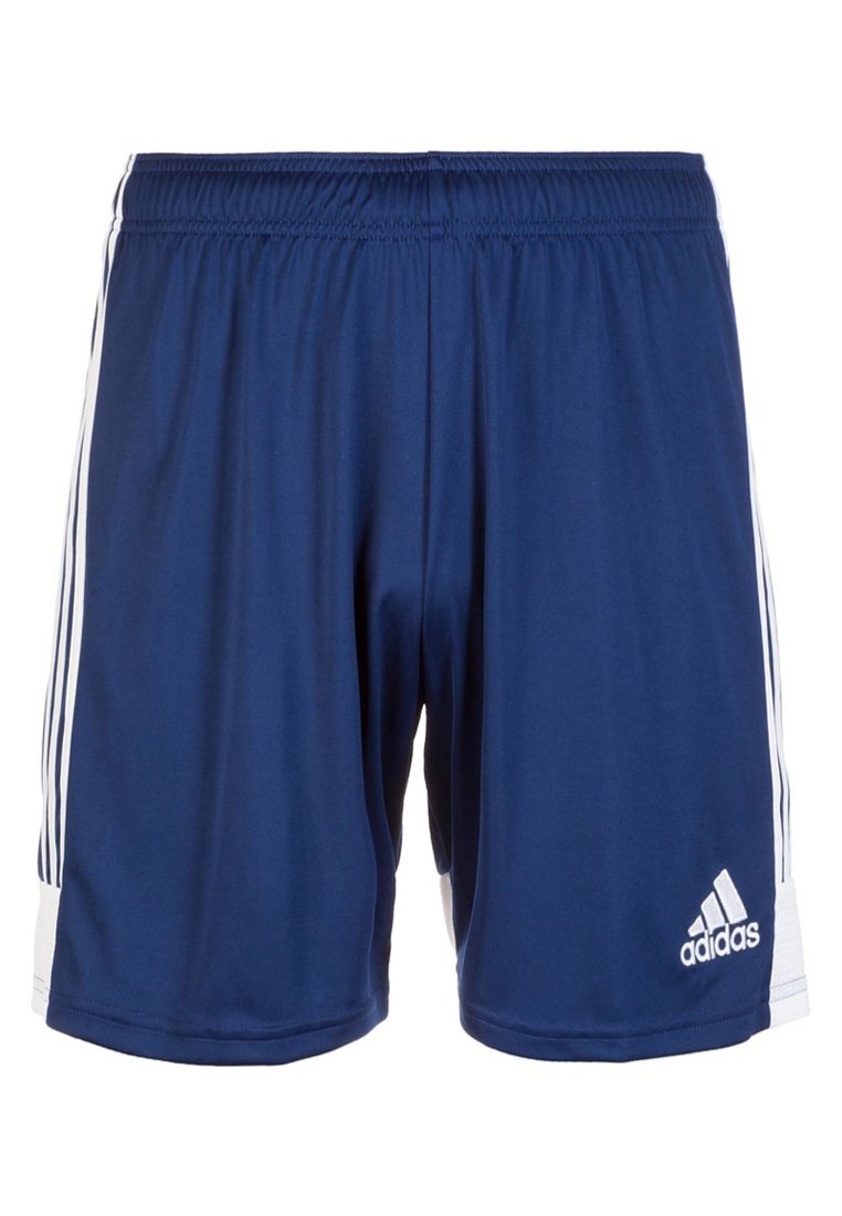 adidas Performance TASTIGO - Sports shorts - dark blue/white/dark blue ...