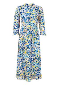 Rich & Royal IM FLOWER-POWER-LOOK - Vestido camisero - arctic blue/azul ...