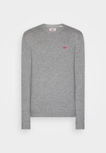 Levi's® ORIGINAL HM - Trui - mid tone grey heather/grijs gemêleerd ...