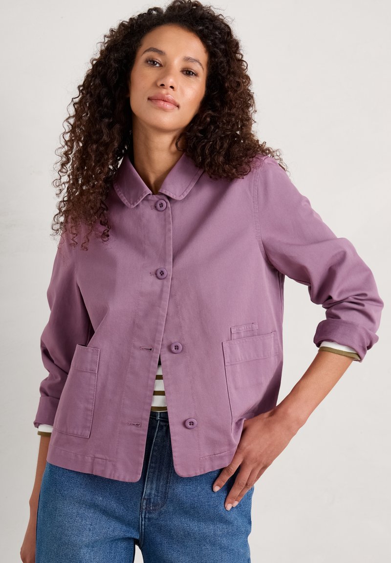 Seasalt Cornwall COOMBE LANE LONG SLEEVE - Chaqueta fina - verbena ...