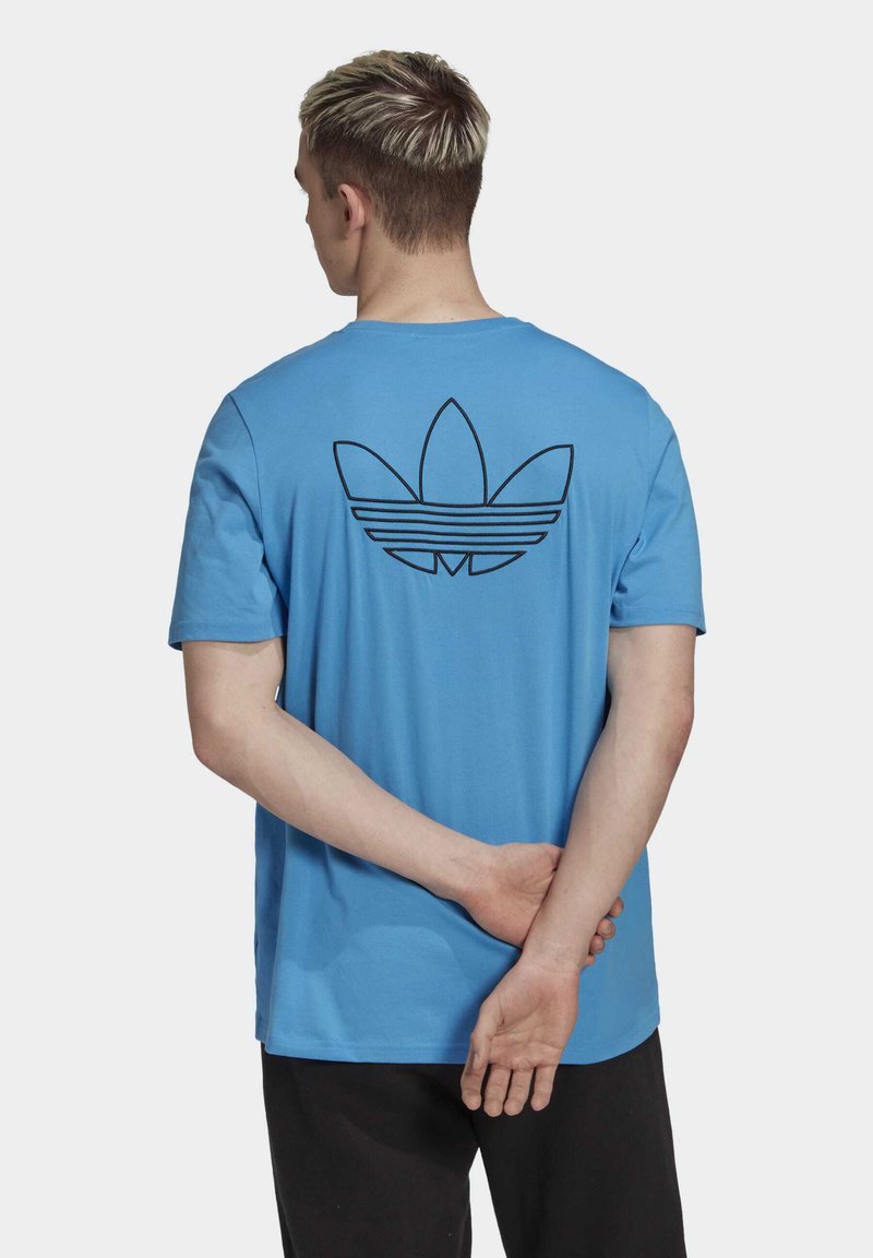 adidas Originals TREFOIL SERIES STYLE - Camiseta estampada - pulse blue ...