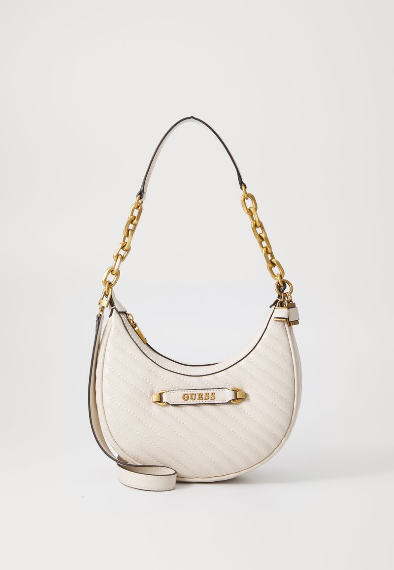 Guess SELA HOBO - Handbag - bone/off-white - Zalando.ie
