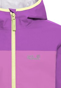 Jack Wolfskin ADVENTURETRIBE 2L K - Waterproof jacket - foxglove/light ...