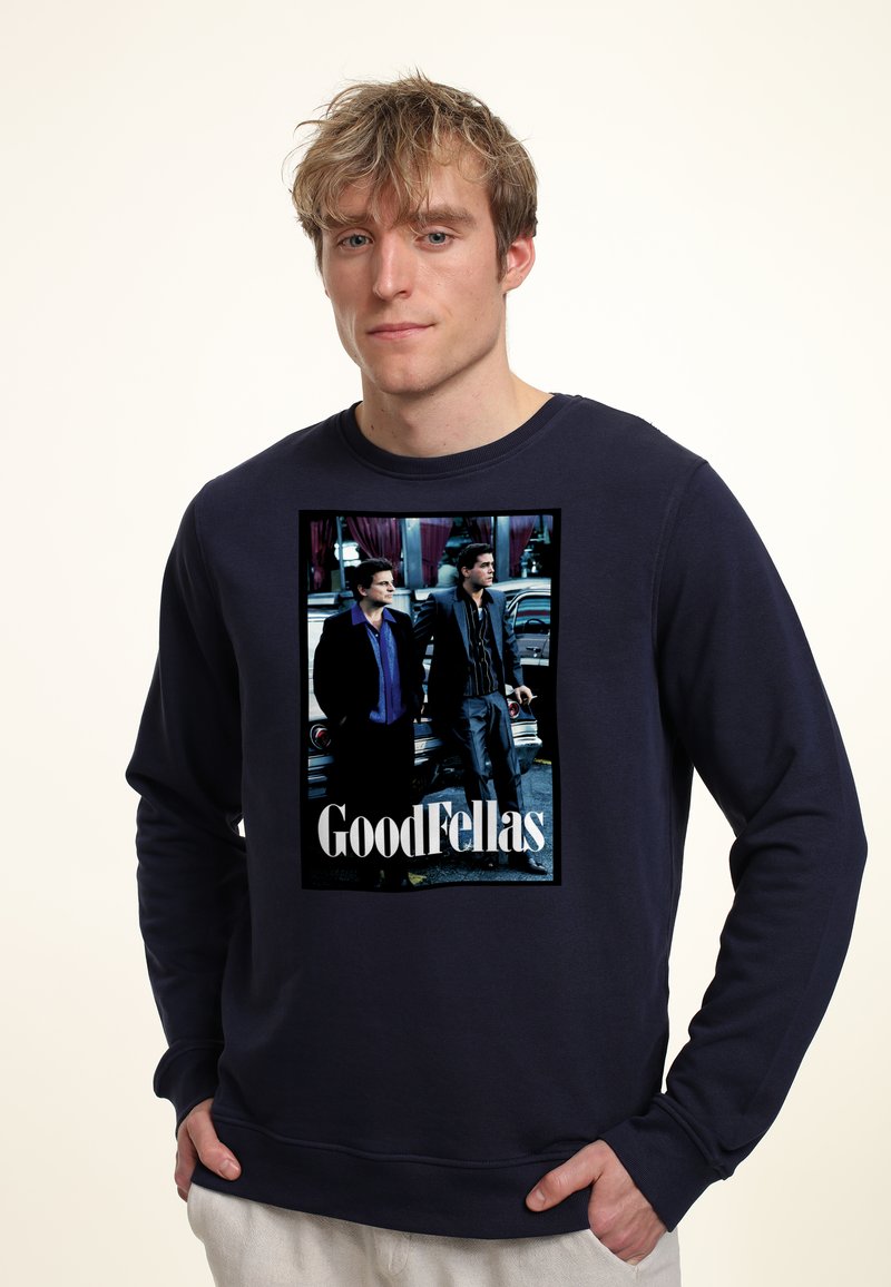 Henry Tiger GOODFELLAS GANGSTERS - Sweater - navy blue/donkerblauw ...