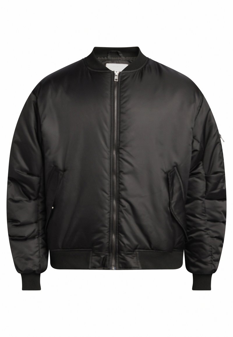 Redefined Rebel TRACE JACKET - Giubbotto Bomber - black/nero denim ...