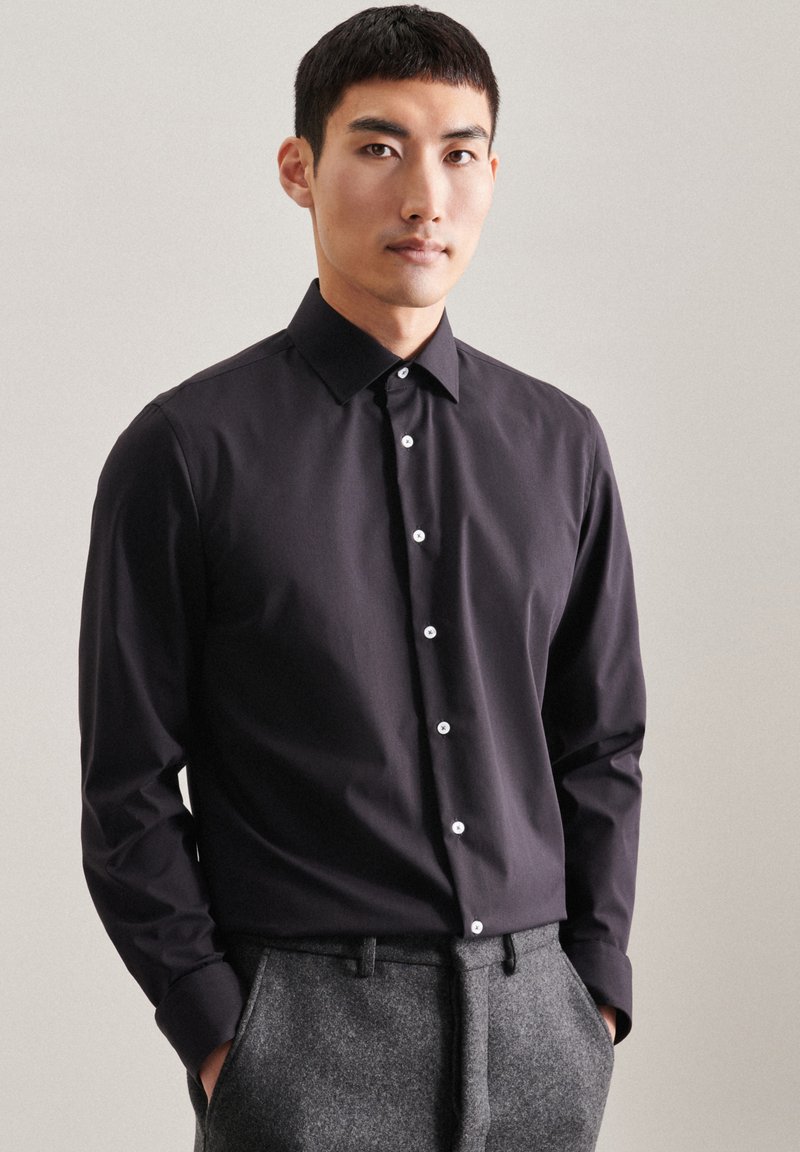 Seidensticker KENT X-SLIM FIT - Alkalmi ing - black/fekete - Zalando.hu