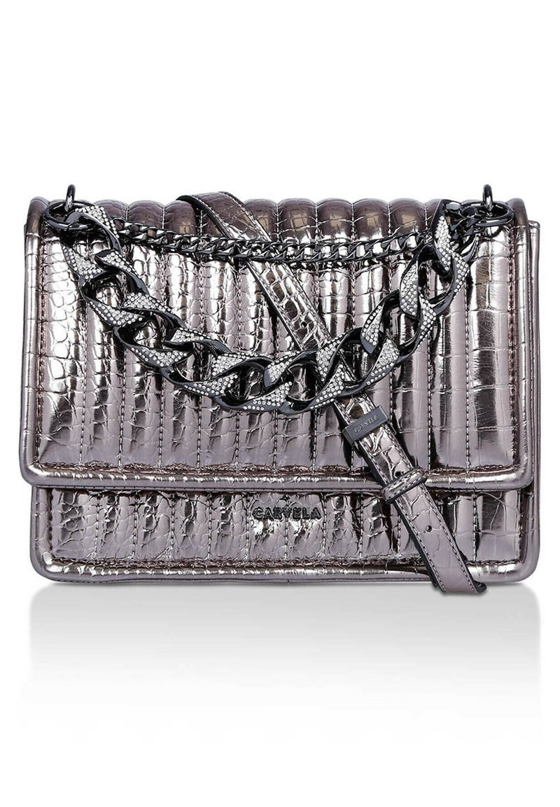 Carvela REBEL CHAIN X BODY - Umhängetasche - gunmetal - Zalando.de