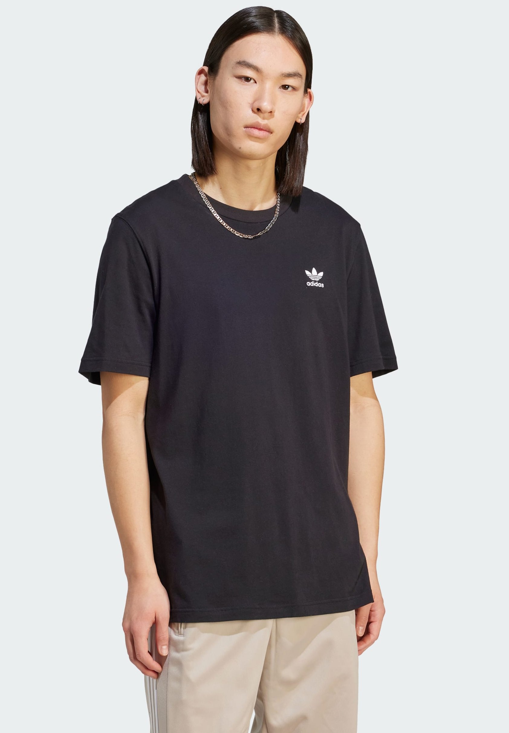 Pastell Klammer Tor adidas basic tee Vorderseite Geschmack Belüftung