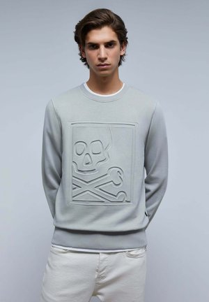Scalpers DELIVERY - Sweatshirt - light grey/hellgrau - Zalando.at