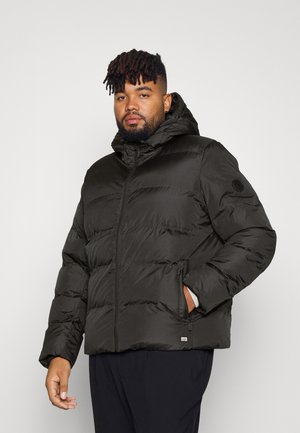 Urban Classics BASIC BUBBLE JACKET - Winterjas - navy/white/navy/donkerblauw - Zalando.nl