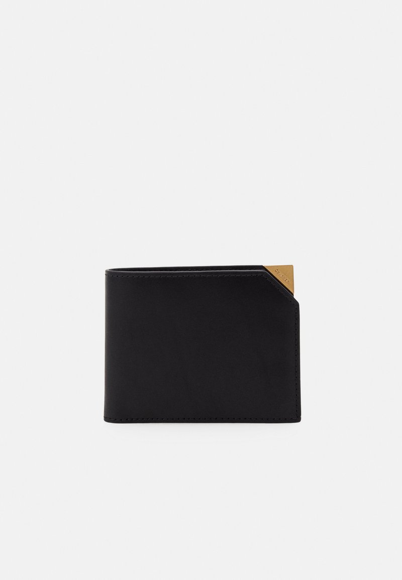 Calvin Klein CUT CORNER BIFOLD COIN UNISEX - Wallet - black - Zalando.co.uk