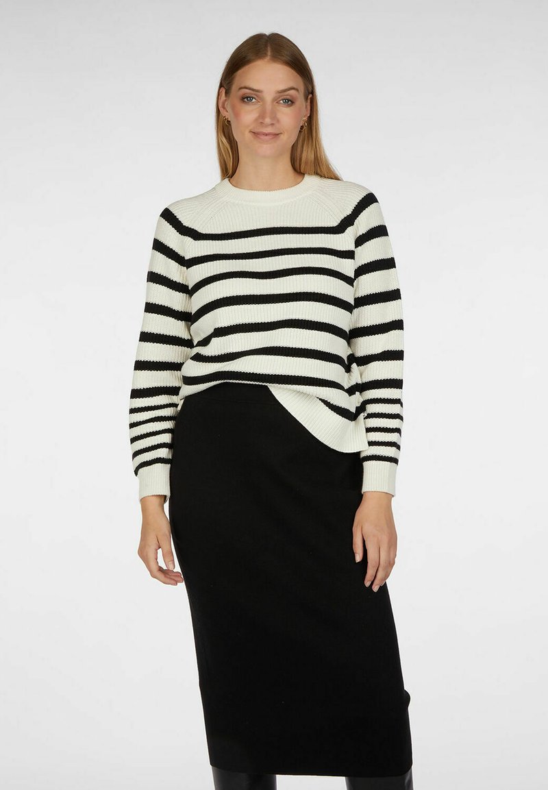 Lovely Sisters PINAR - Strickpullover - weiß - Zalando.de