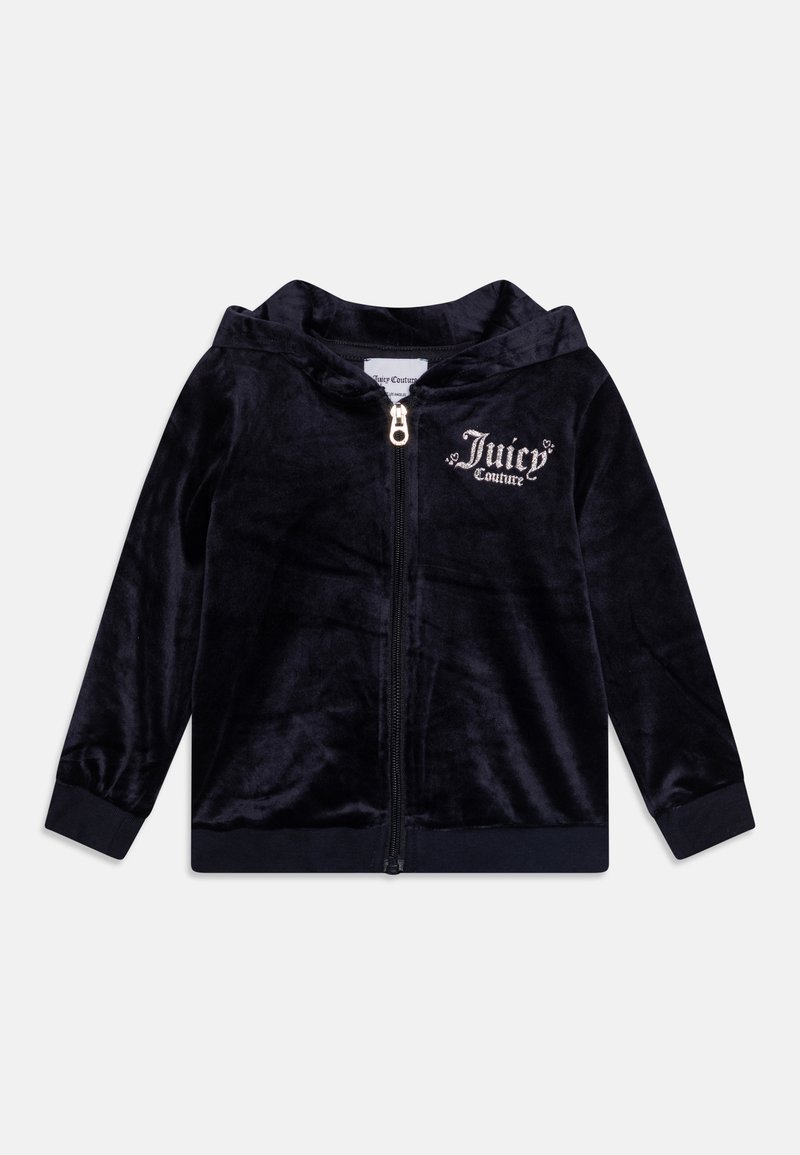 Juicy Couture HOOD AND JOG SET - Zip-up sweatshirt - night sky/dark ...